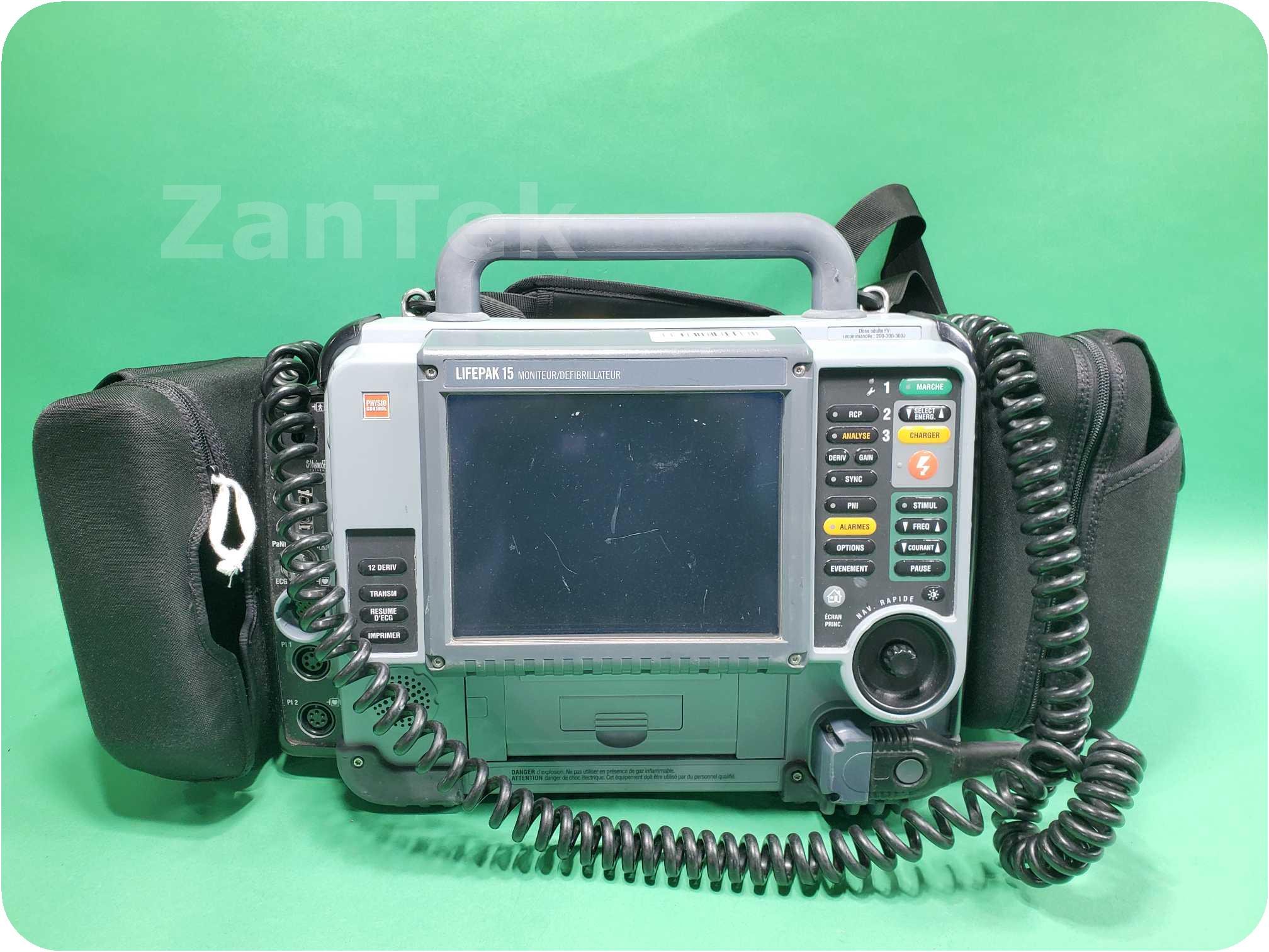 Zantek Medical - 348787-Stryker Physio-Control LifePak 15 Defibrillator