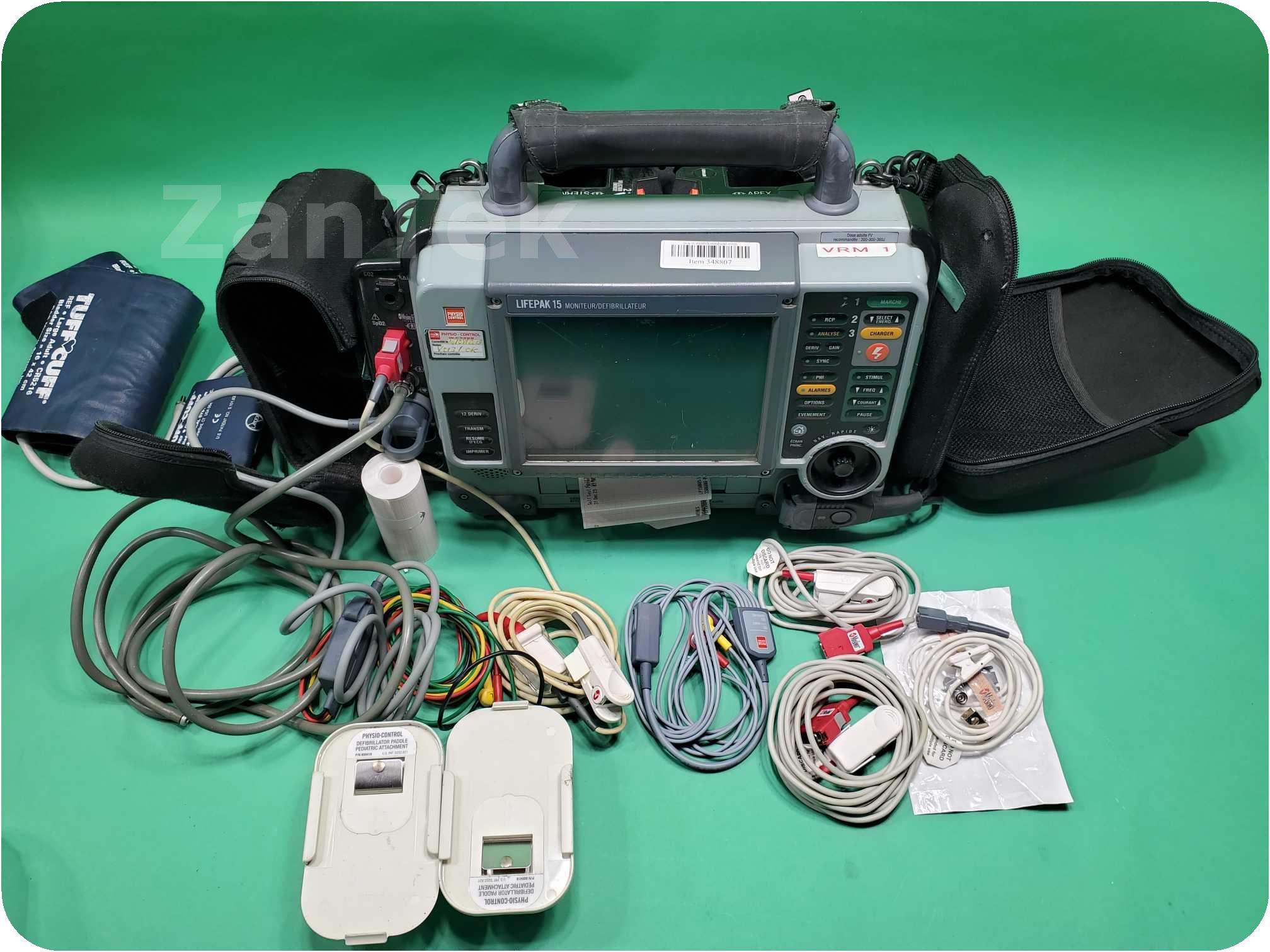 Zantek Medical - 348807-Stryker Physio-Control LifePak 15 Defibrillator