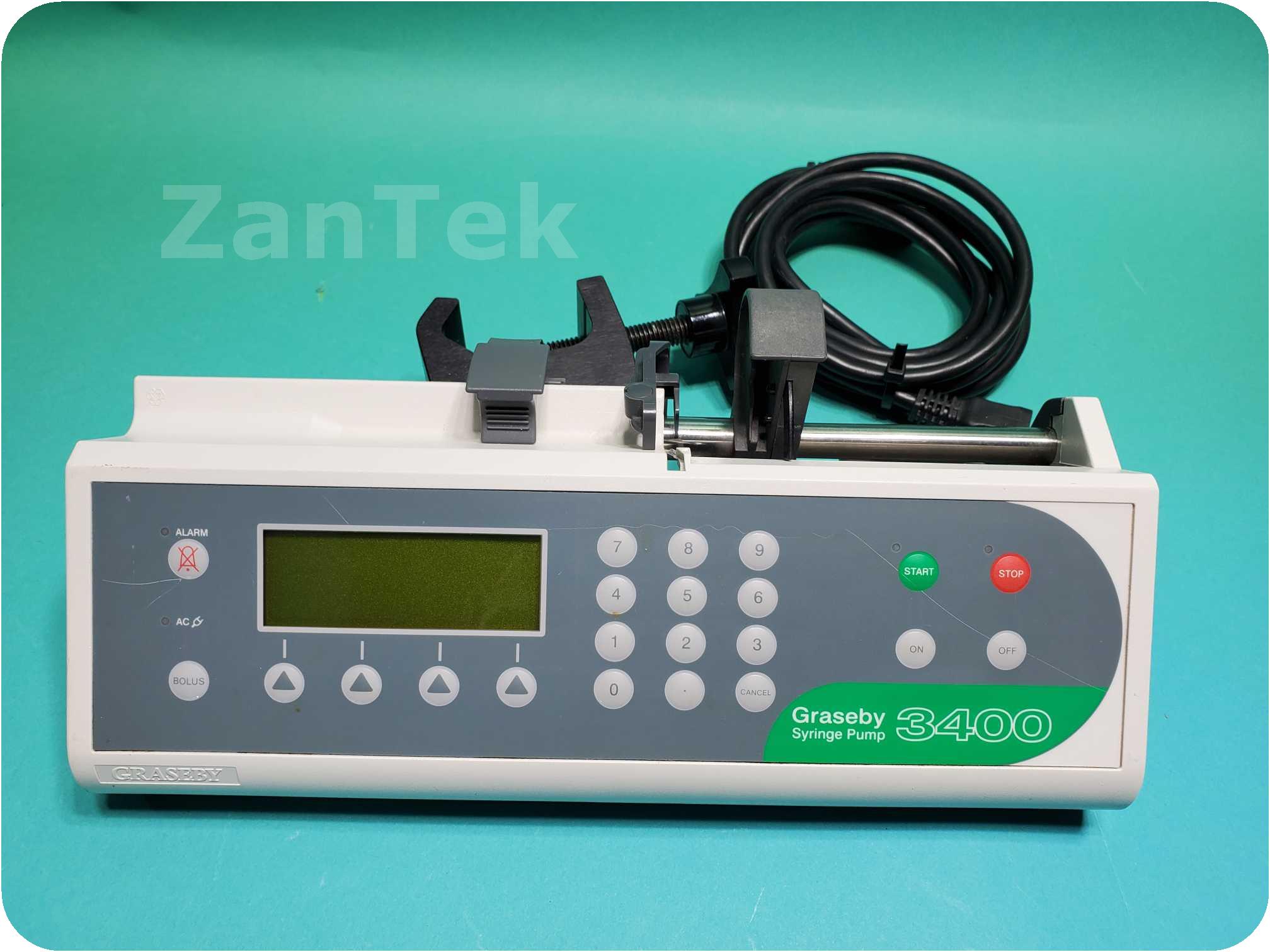 Zantek Medical - 348818-GRASEBY 3400 Infusion Syringe Pump
