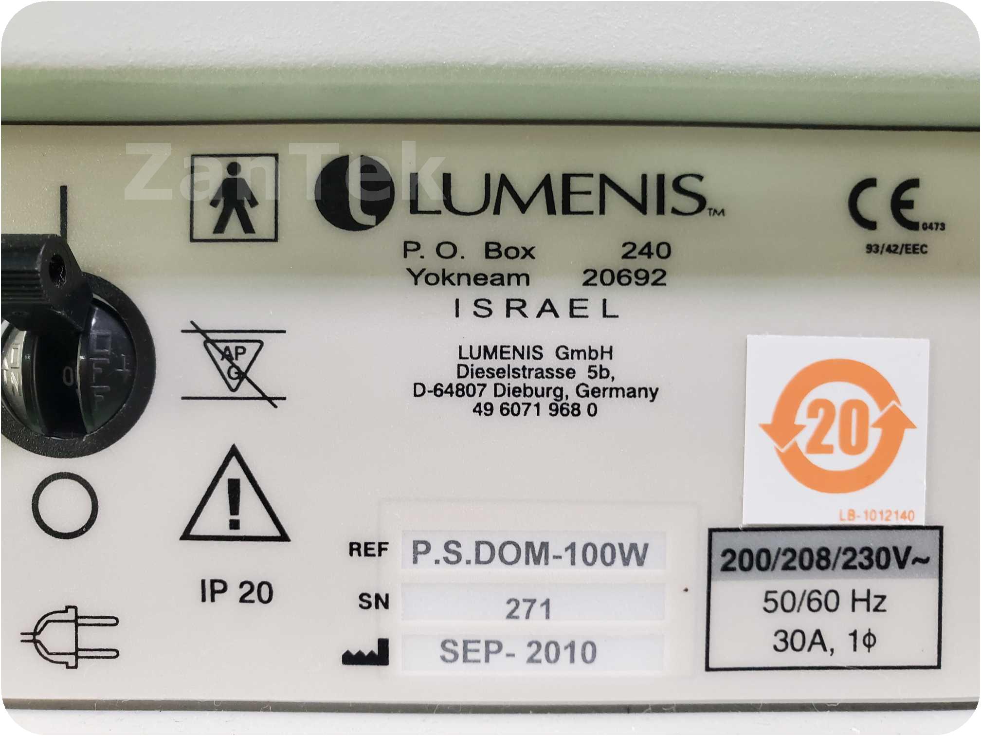 Zantek Medical - 352355-Lumenis VersaPulse PowerSuite 100W Holmium Laser