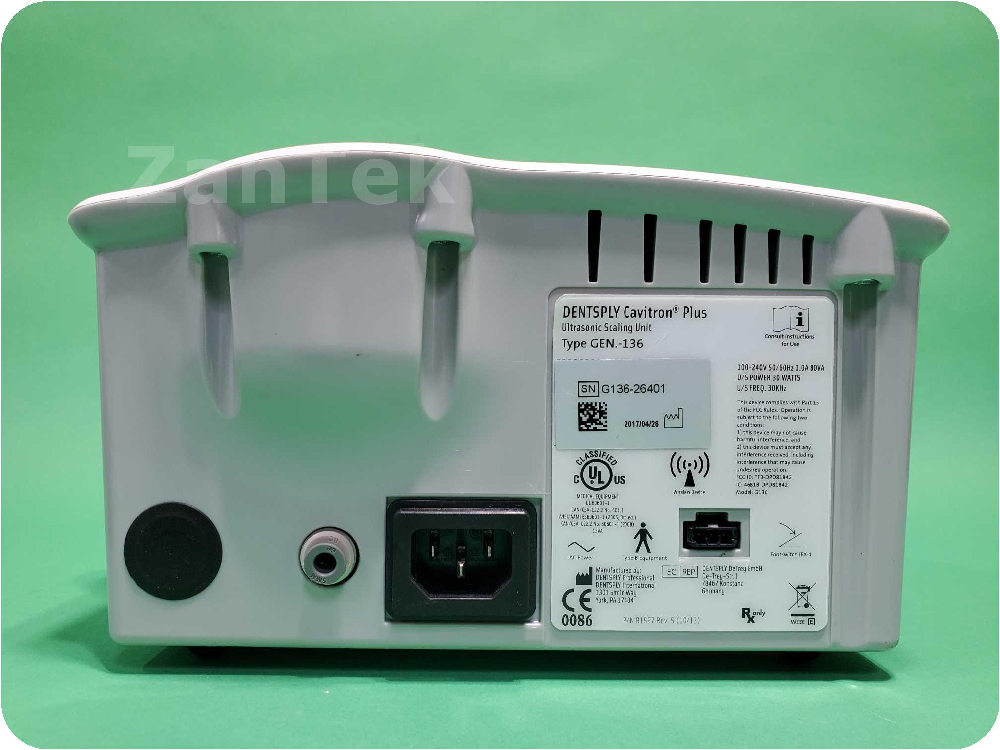 Zantek Medical - 352486-Dentsply Cavitron Plus Gen 136 Ultrasonic Scaler