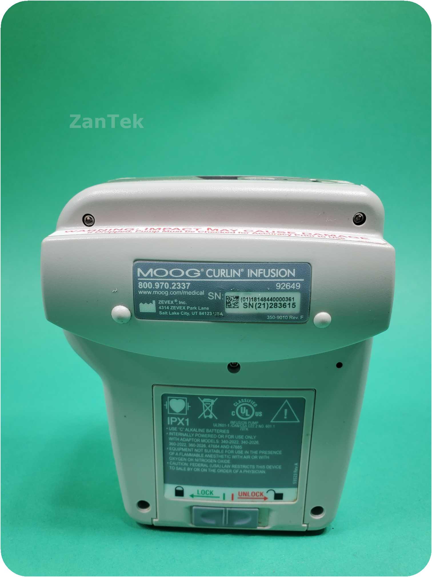 Zantek Medical - 355877-Moog Curlin Medical 6000 CMS Infusion Pump