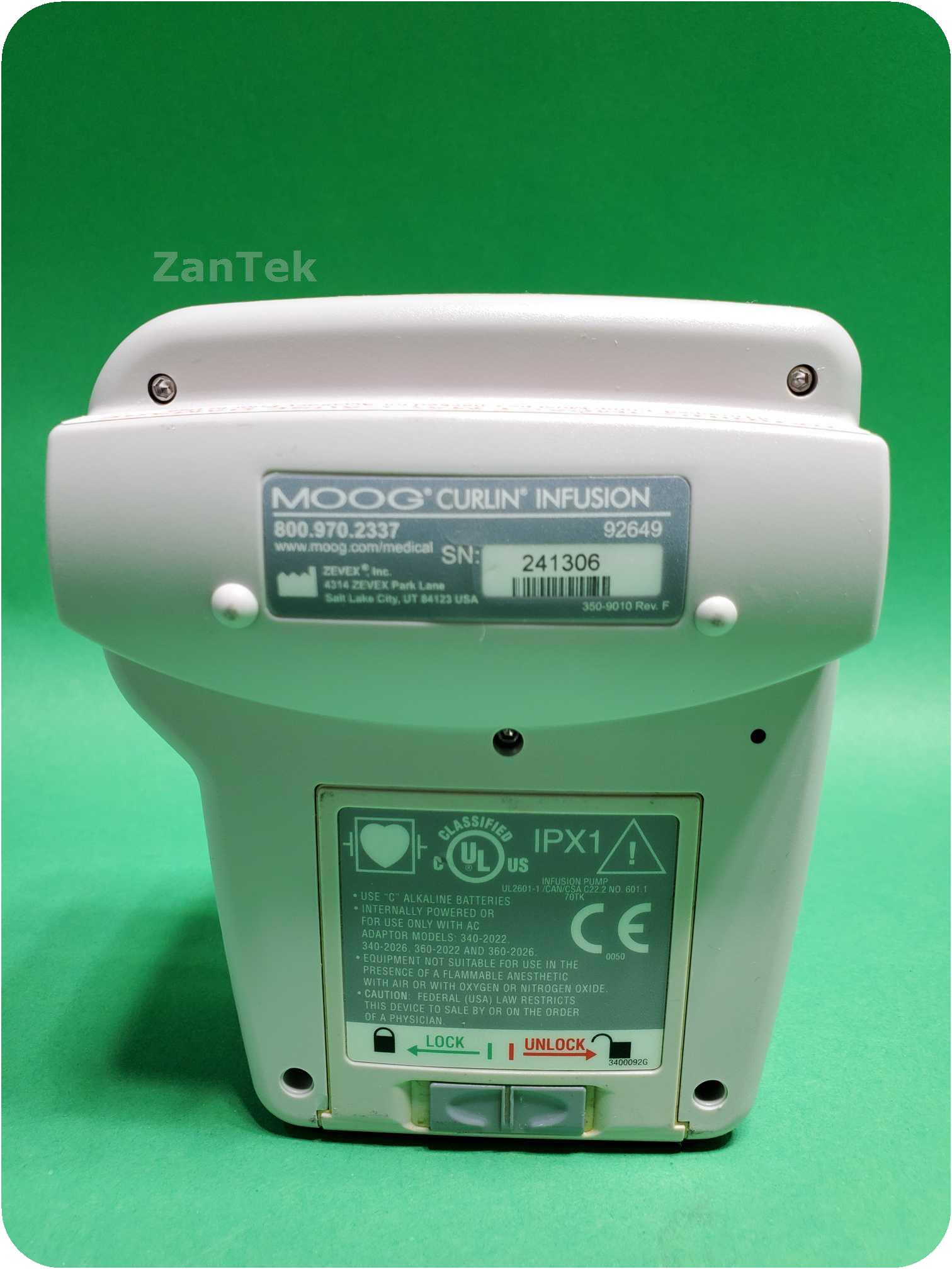 Zantek Medical - 355884-Moog Curlin Medical 6000 CMS Infusion Pump